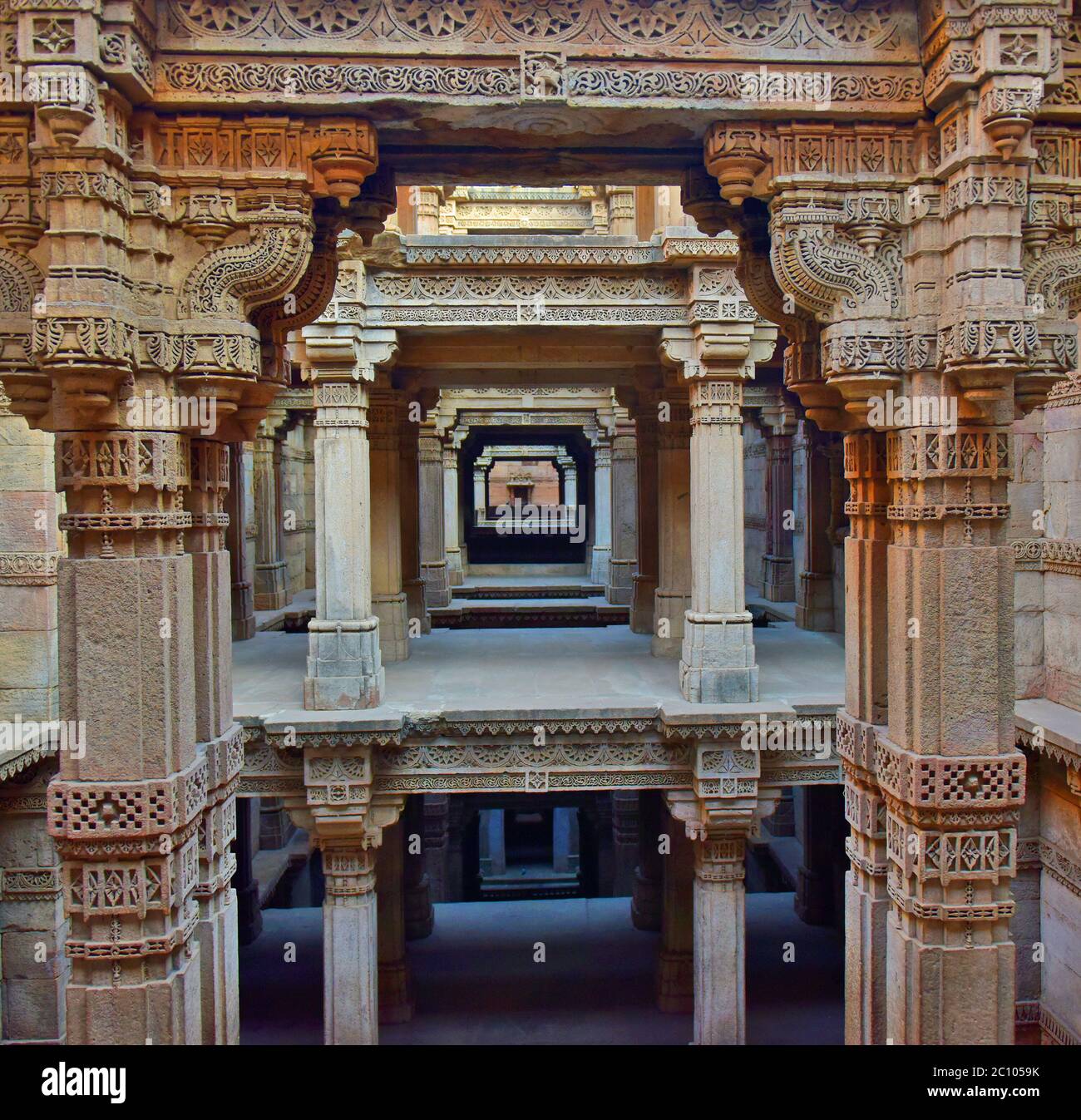 Adalaj Stepwell in Gujarat, India Stock Photo - Alamy