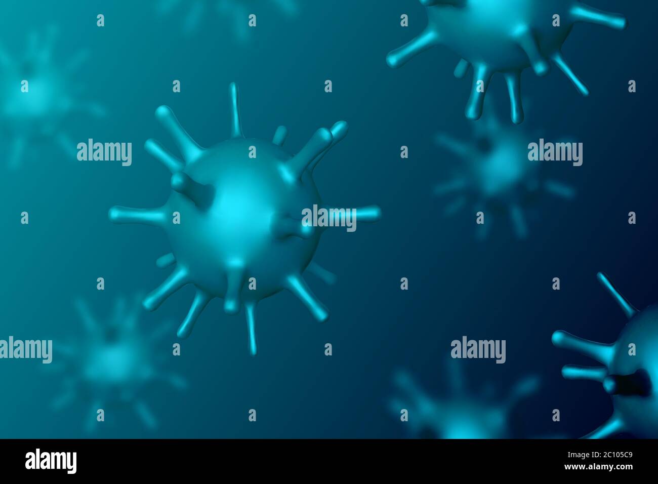 3d cell virus Stock Vector Images - Alamy