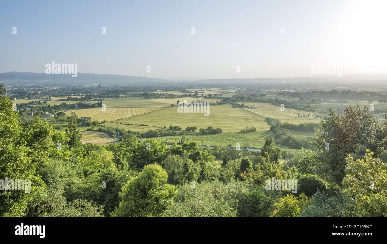 landscape mood in Italy Marche Stock Photo - Alamy