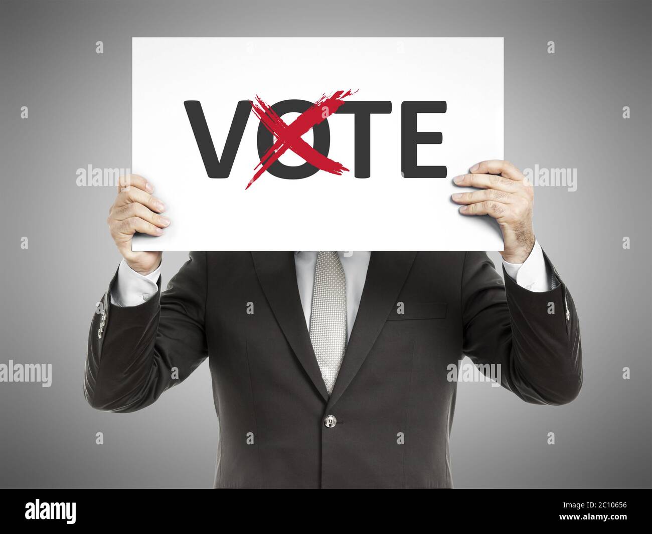 Black and white man vote hi-res stock photography and images - Alamy