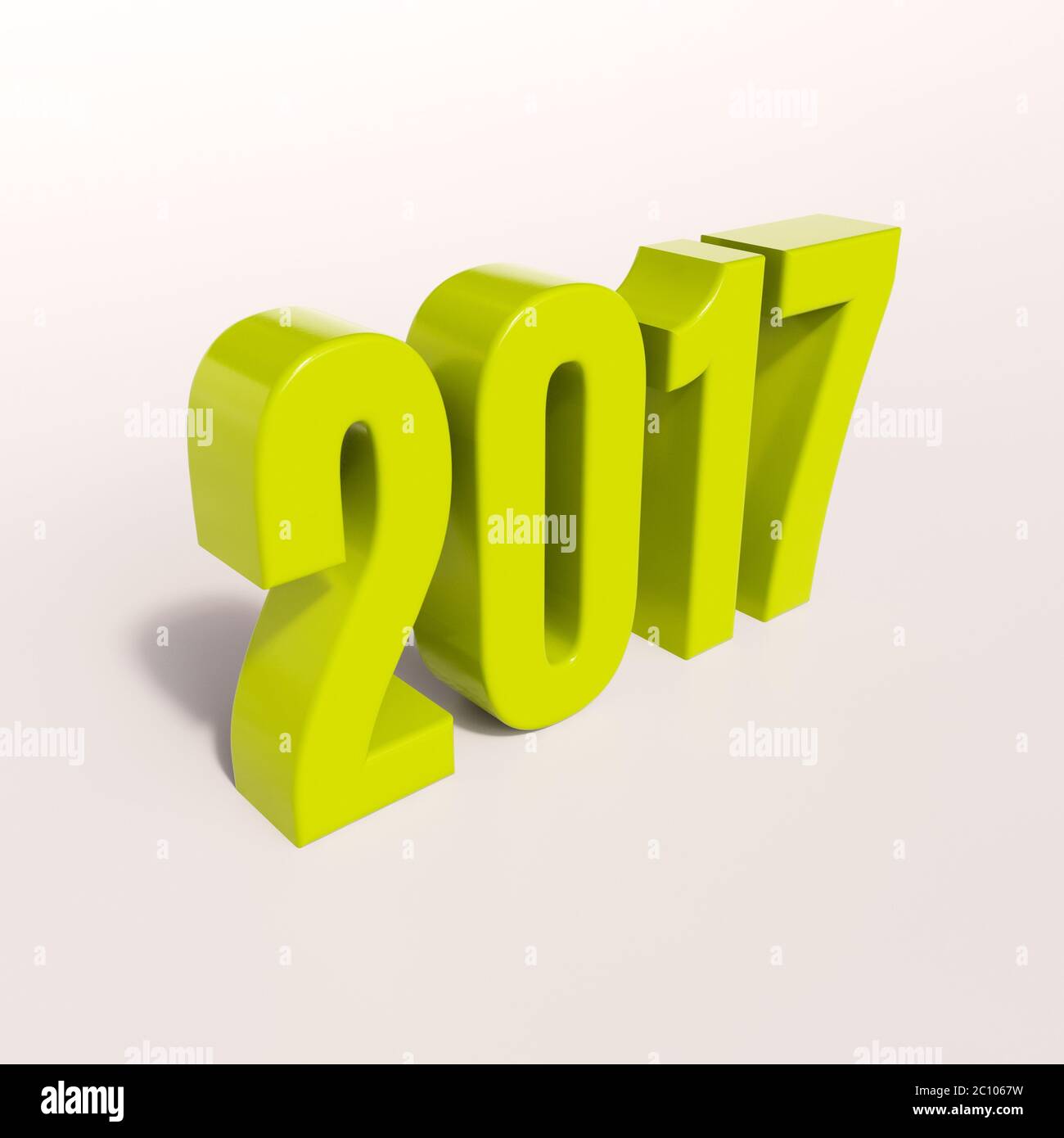 2017 is lined with 3d letters hi-res stock photography and images - Alamy