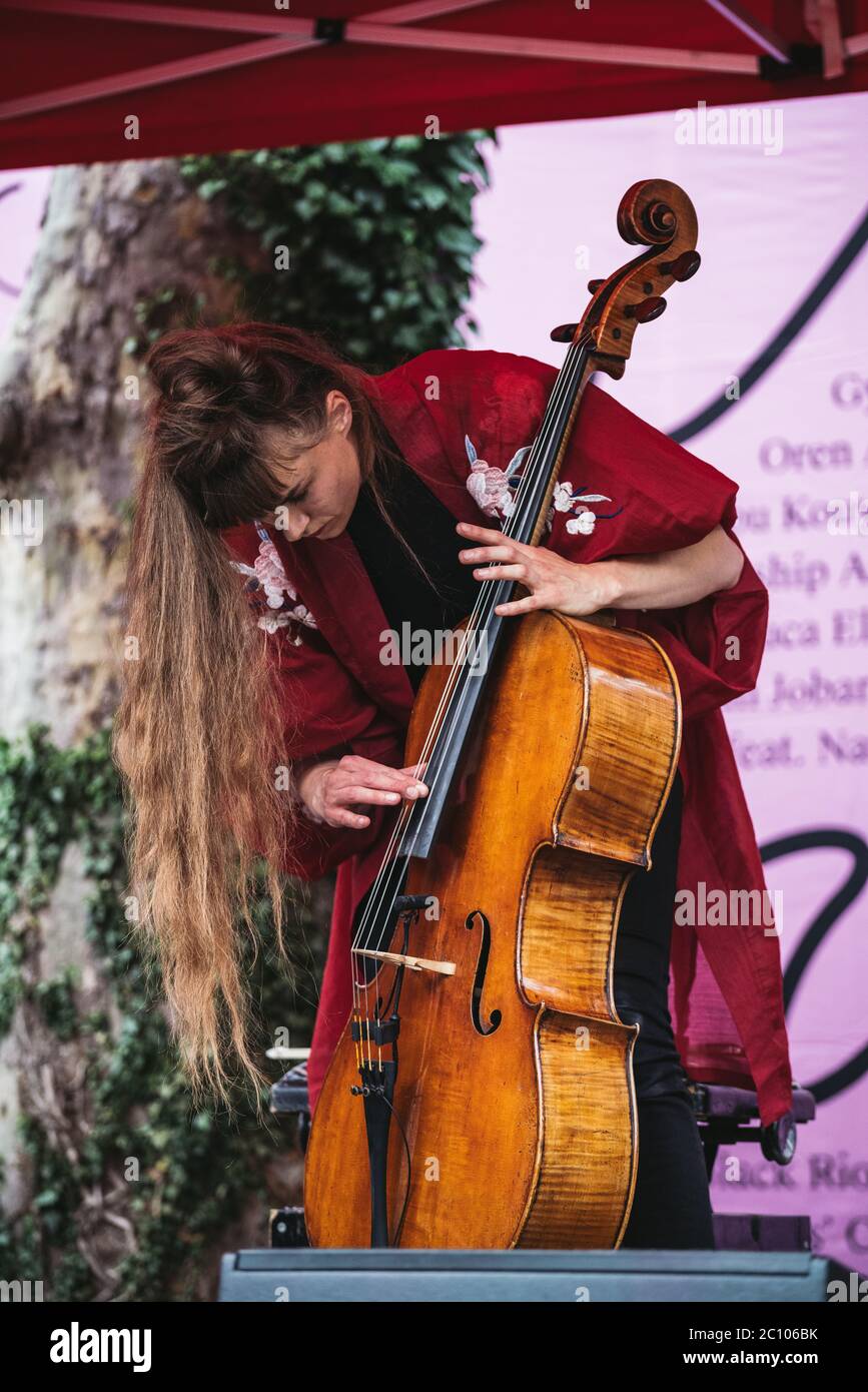 Copenhagen, Denmark. 12th June, 2020. The Danish cellist and composer ...