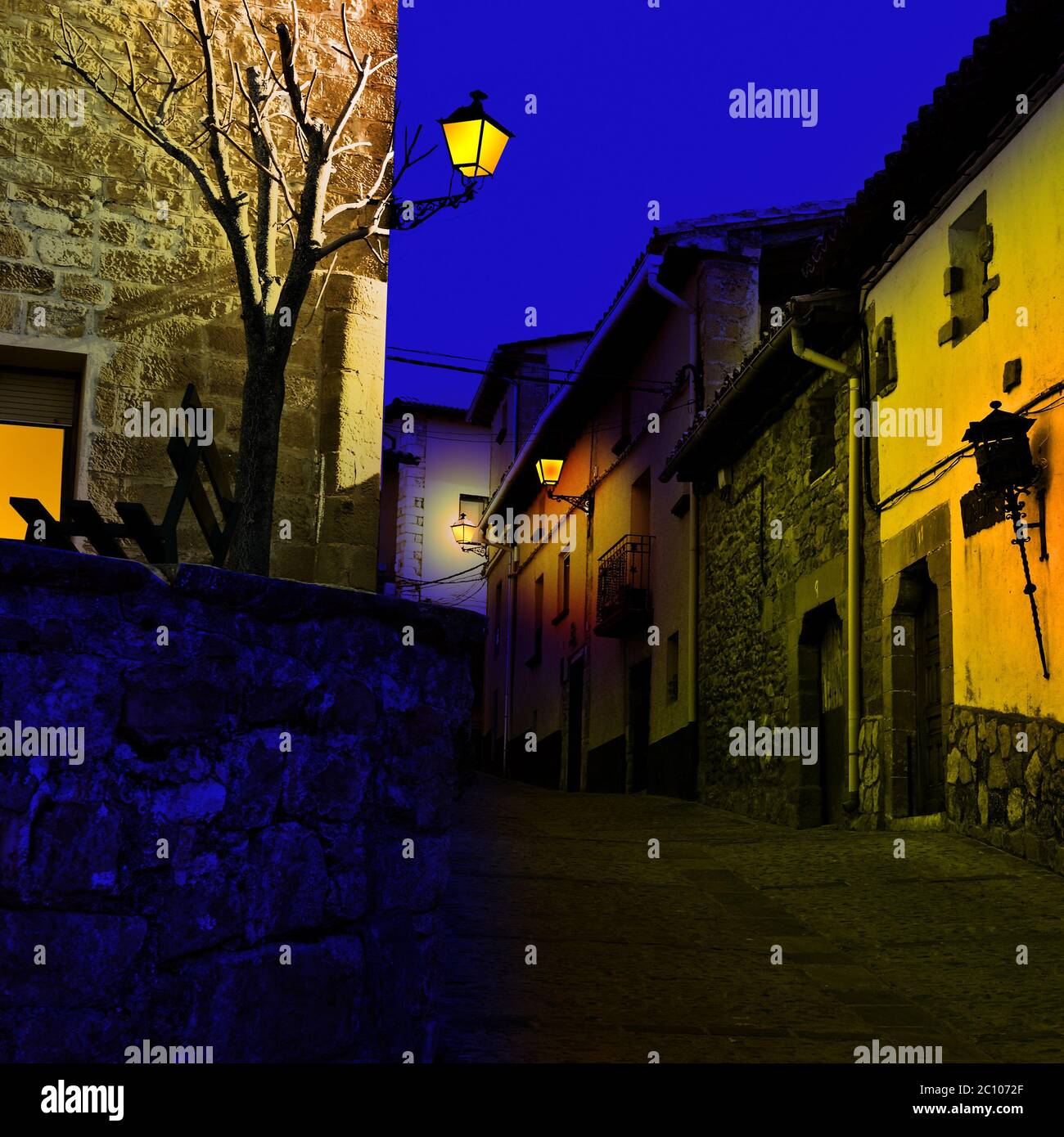 Midnight apartment hi-res stock photography and images - Alamy