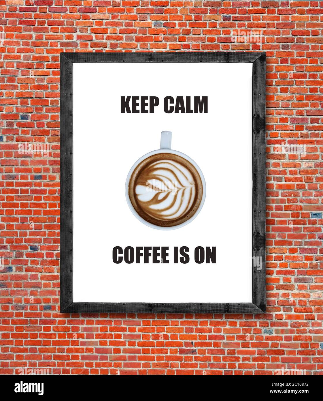 Keep calm drink coffee sign hi-res stock photography and images - Alamy