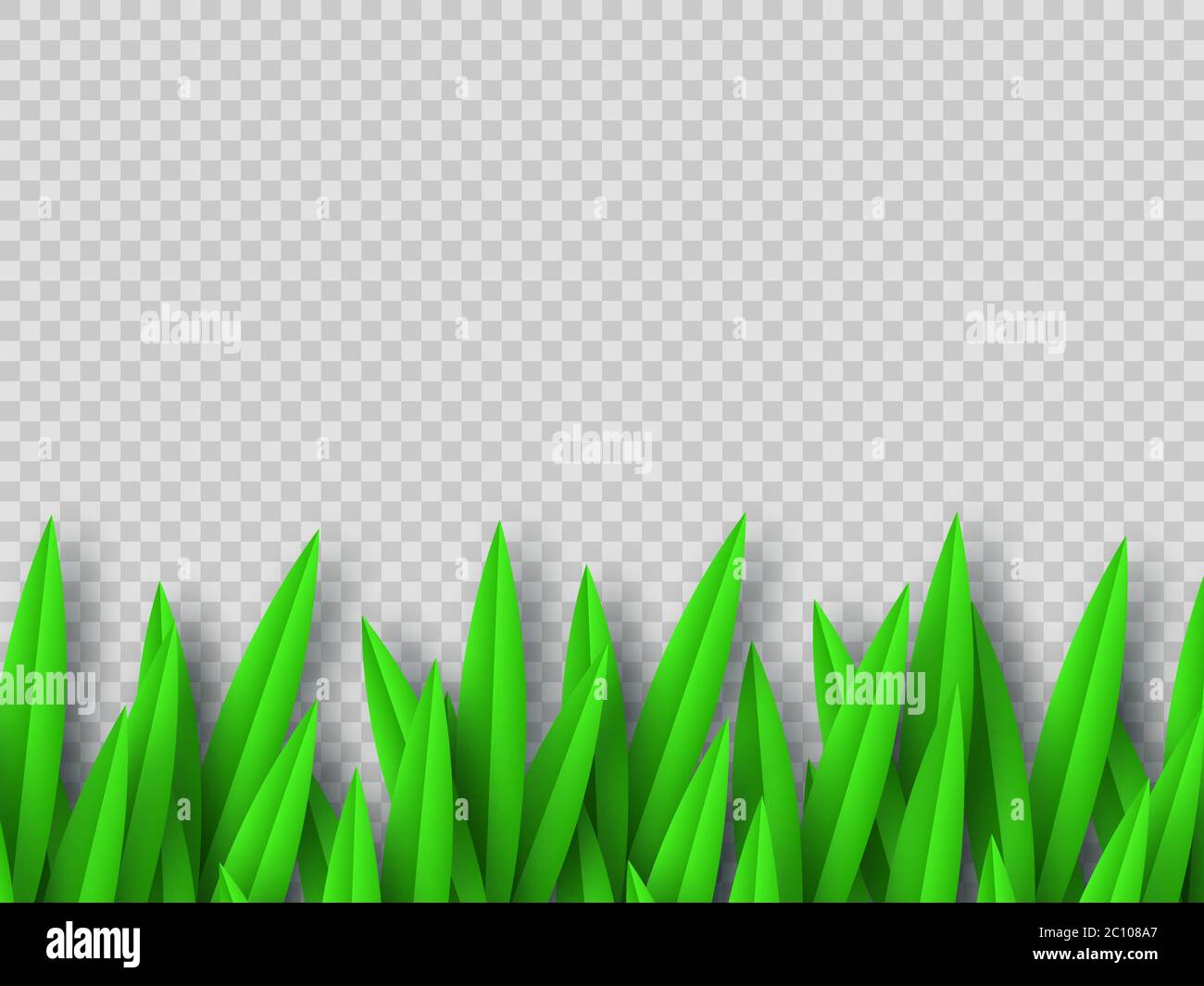 Vector green grass border Stock Vector Image & Art - Alamy
