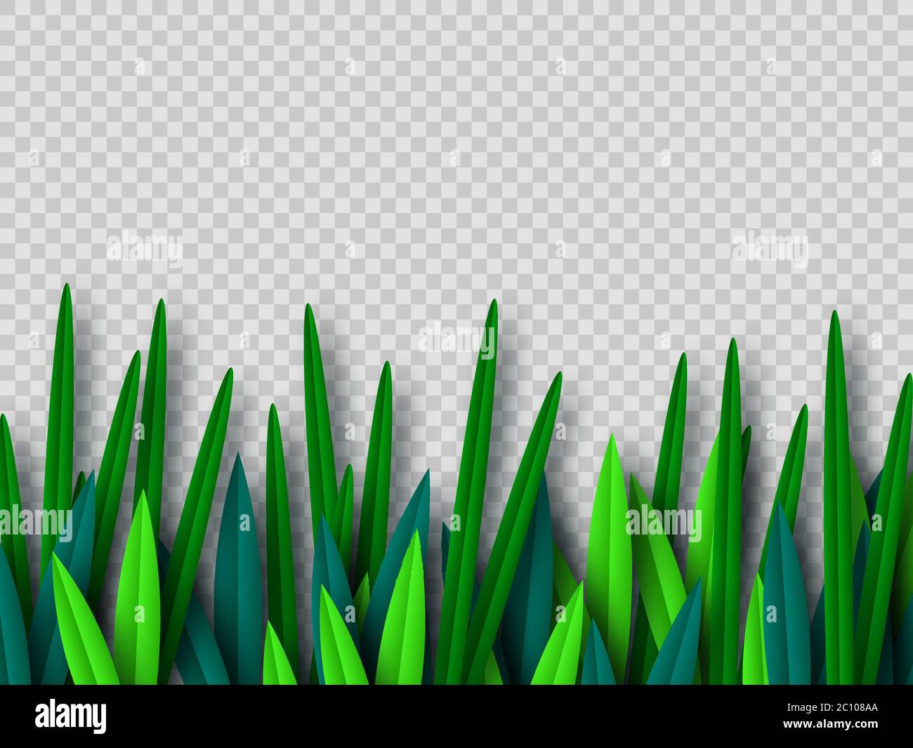 Vector green grass border Stock Vector Image & Art - Alamy