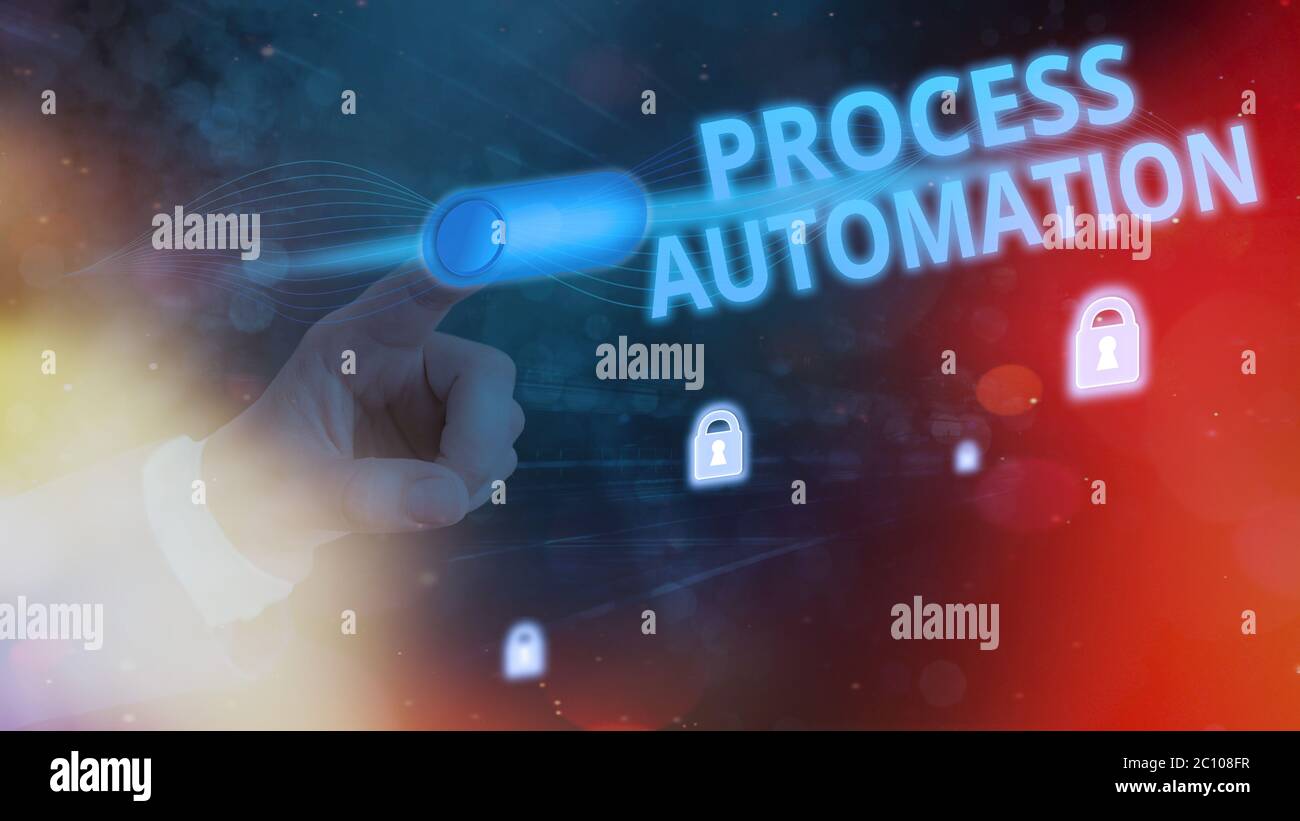 Handwriting text Process Automation. Conceptual photo the use of ...