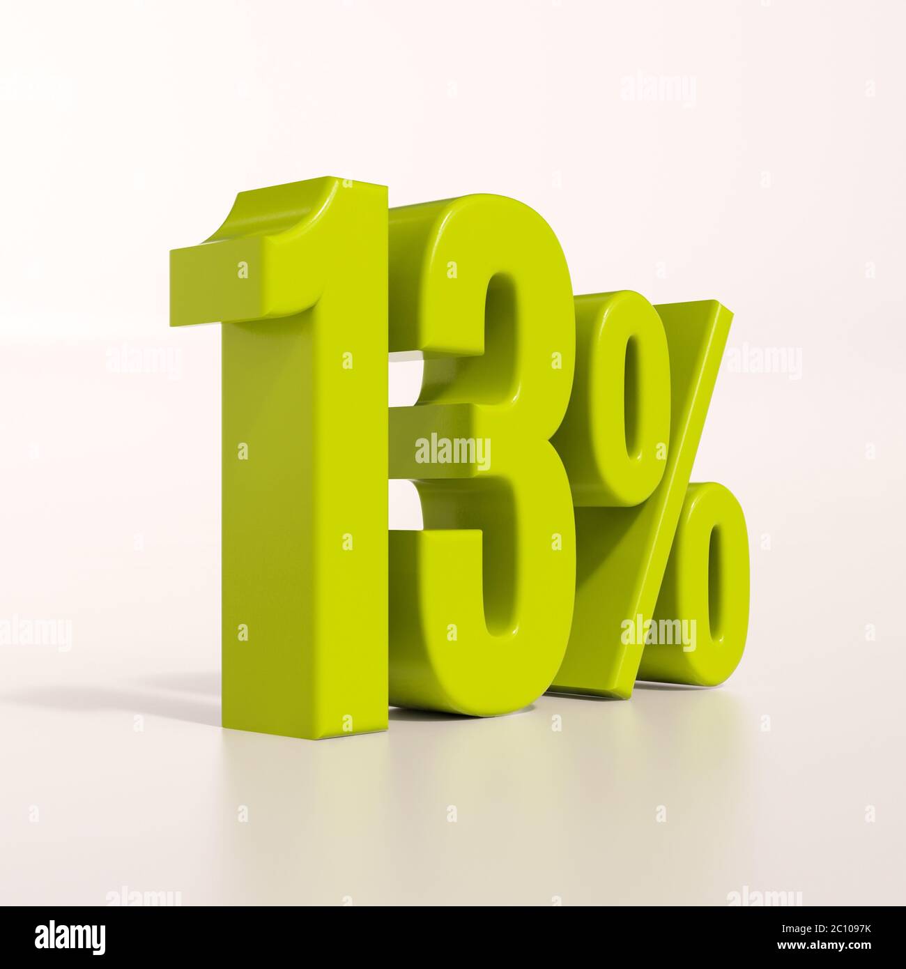 Percentage sign,13 percent Stock Photo - Alamy