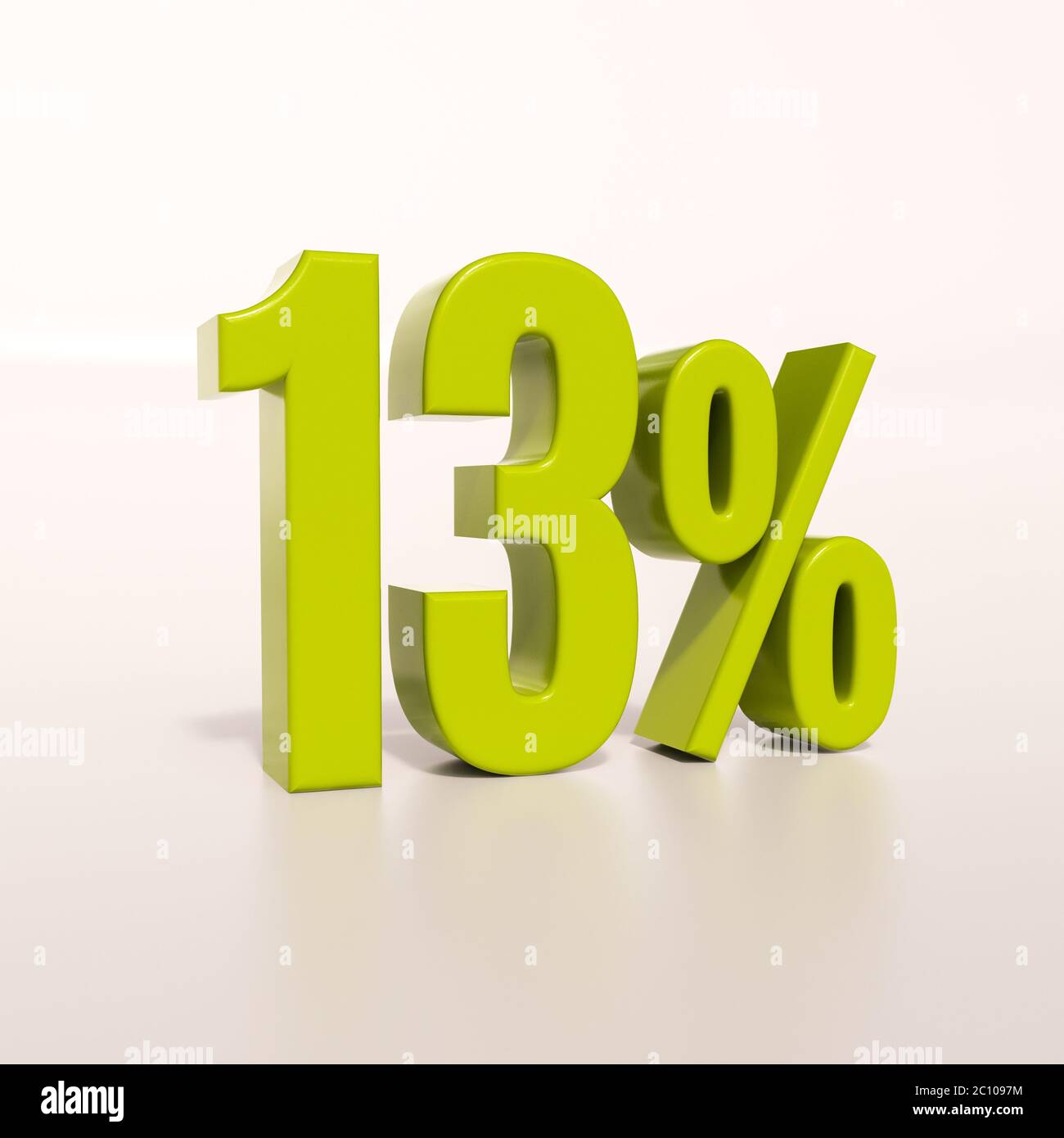 Thirteen percent sign hi-res stock photography and images - Alamy