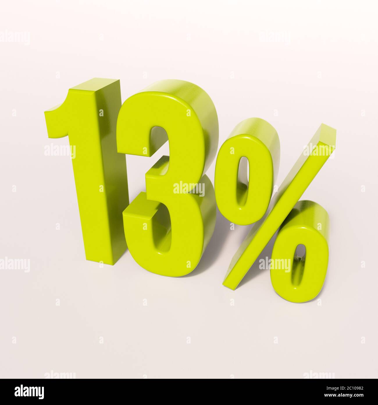 Percentage sign,13 percent Stock Photo - Alamy