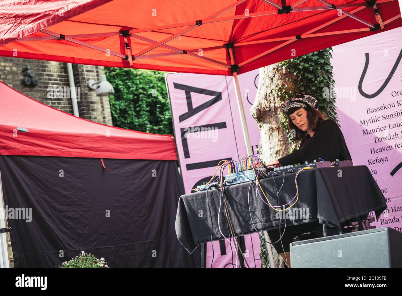 Copenhagen, Denmark. 12th June, 2020. The Danish sound artist and ...