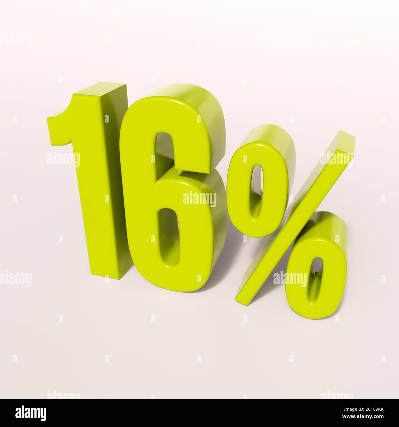 Percentage sign, 16 percent Stock Photo - Alamy