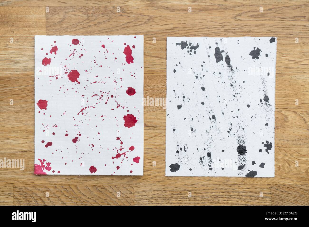 Two ink stains hi-res stock photography and images - Alamy