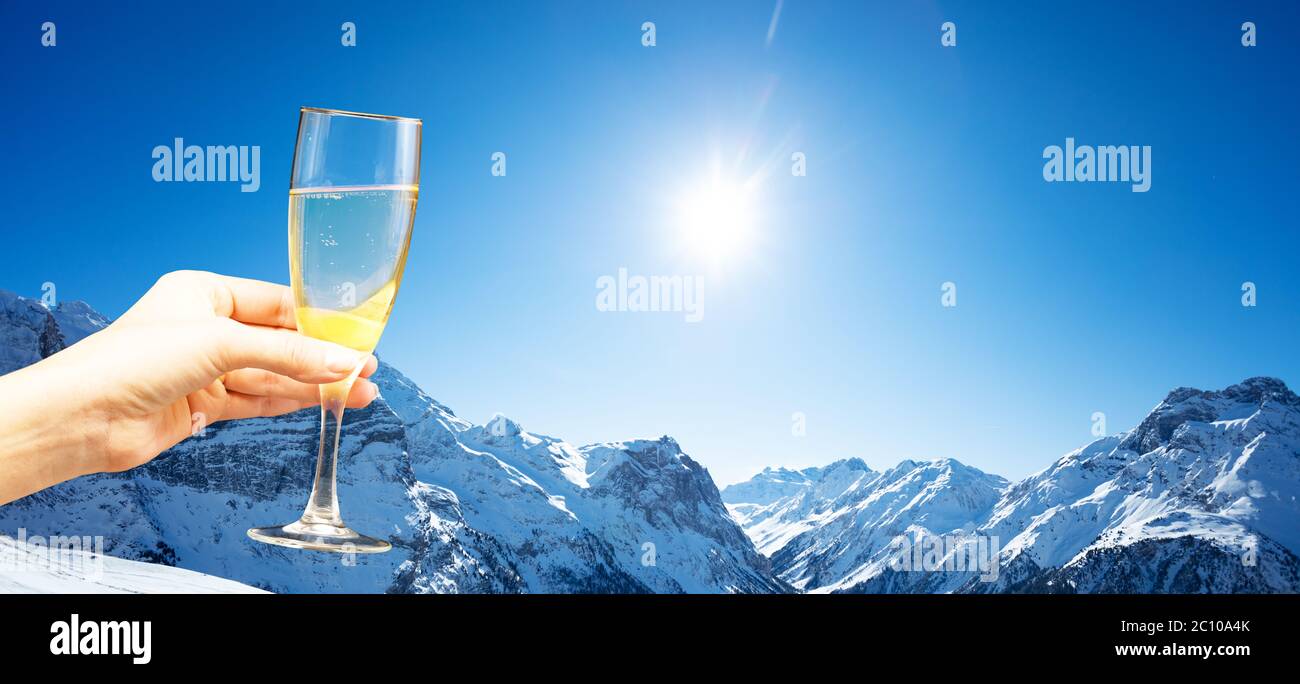 Champagne mountain hi-res stock photography and images - Alamy