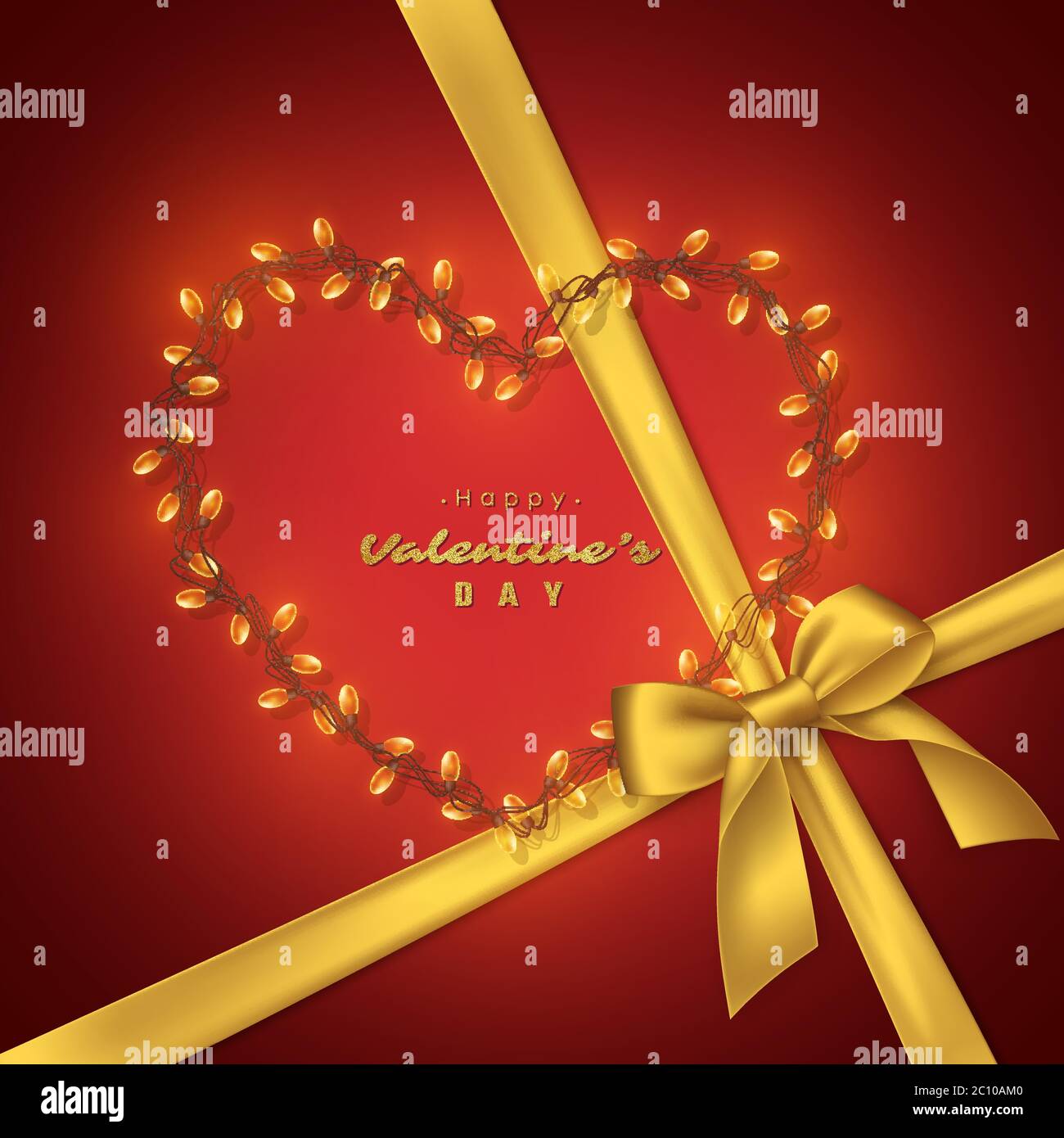 Valentines day background glitter Stock Vector Images - Alamy