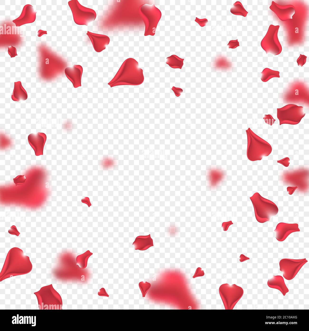 Flying rose petals background Stock Vector Image & Art - Alamy