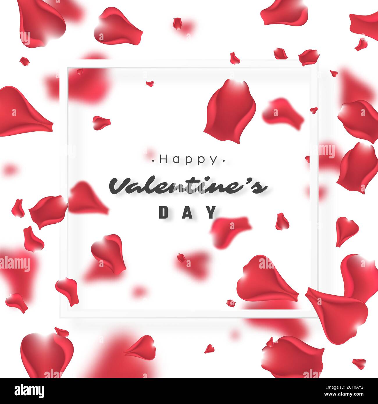 Beautiful natural background valentine Stock Vector Images - Alamy