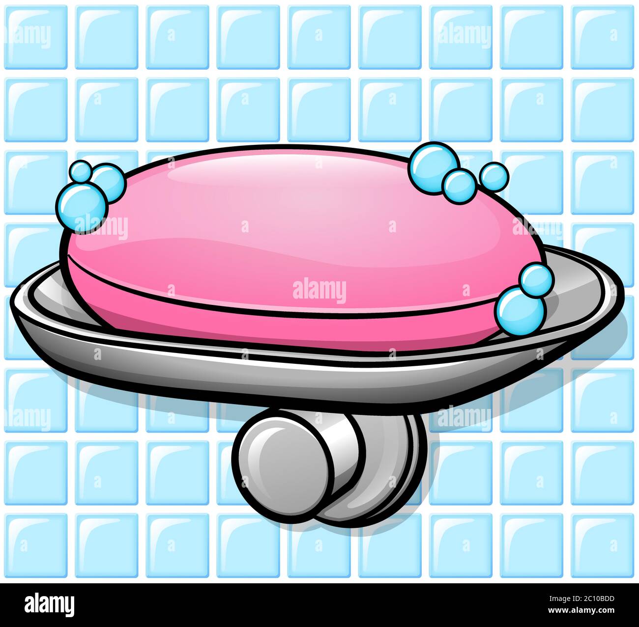 Vector illustration of soap design drawing isolated Stock Vector Image ...