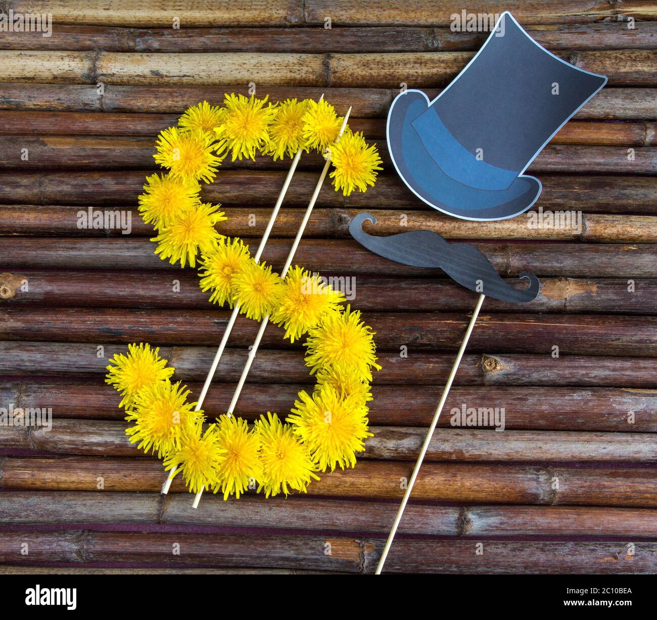 Dollar symbol made of flowers Stock Photo - Alamy