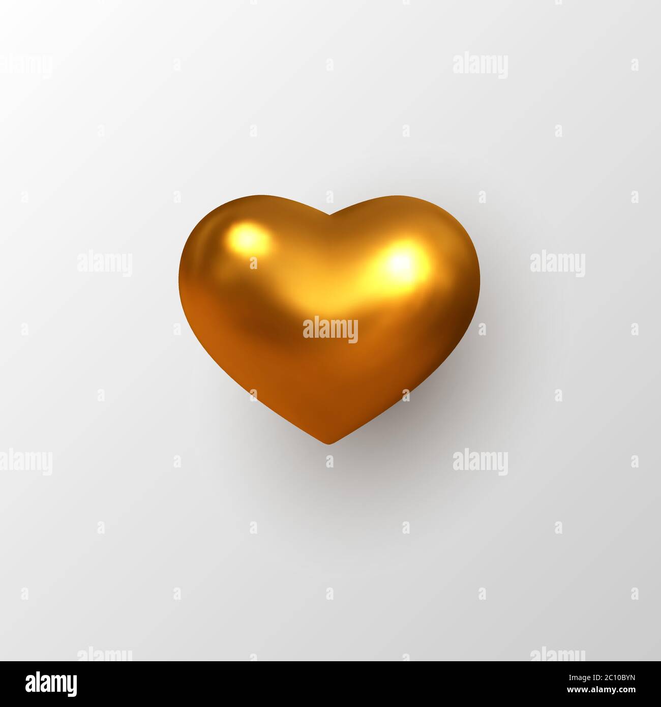 Golden 3d shape Stock Vector Images - Alamy
