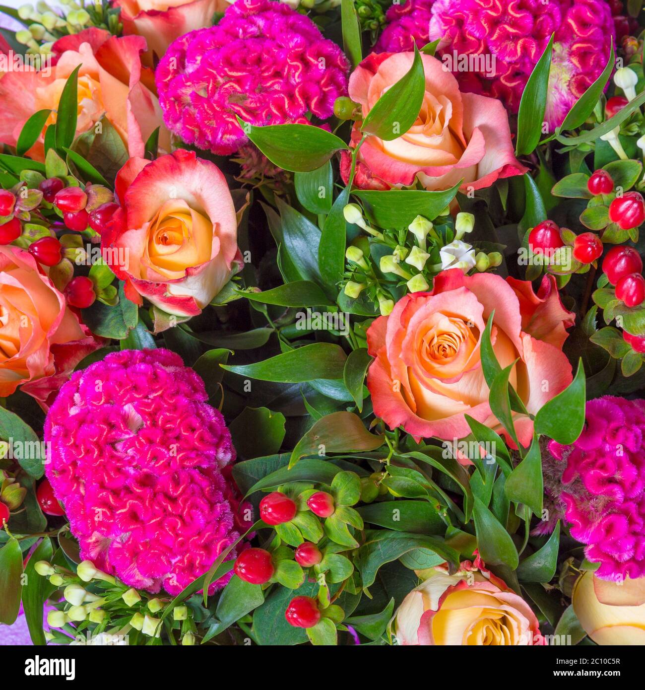 Bunch of flowers Stock Photo - Alamy