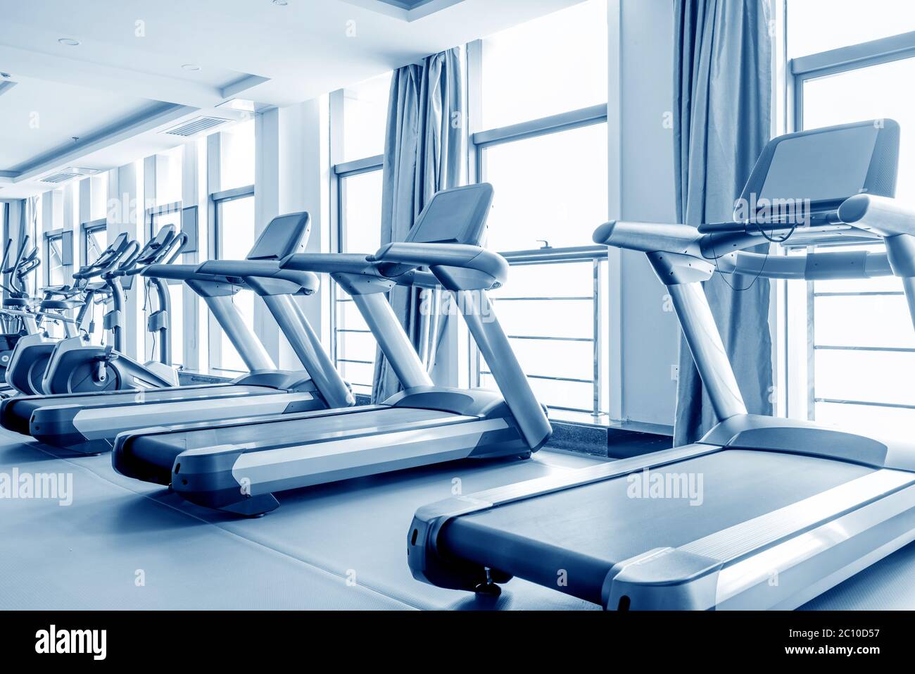 Gym treadmill hi-res stock photography and images - Alamy