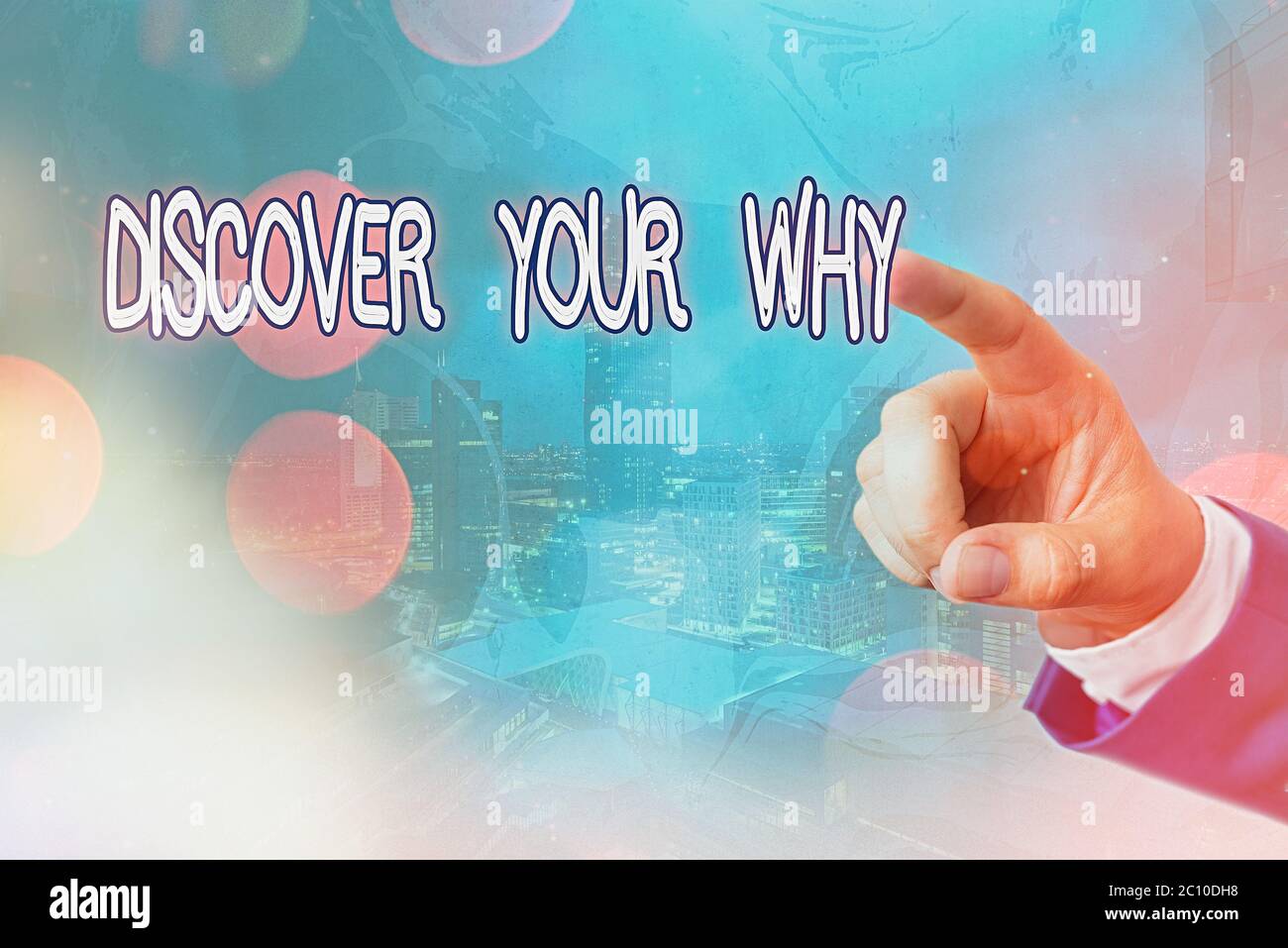Writing note showing Discover Your Why. Business concept for knowing the reason and purpose of ...
