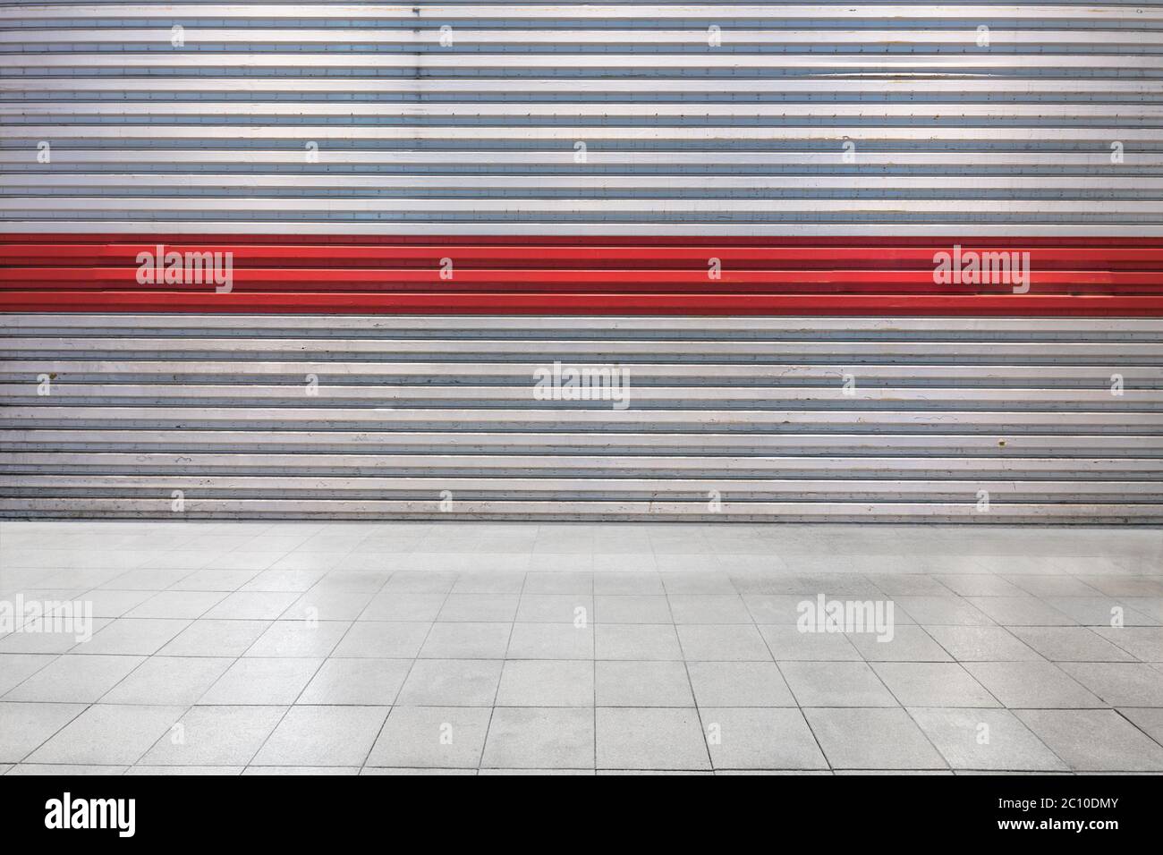 empty marble floor with pattern wall Stock Photo - Alamy