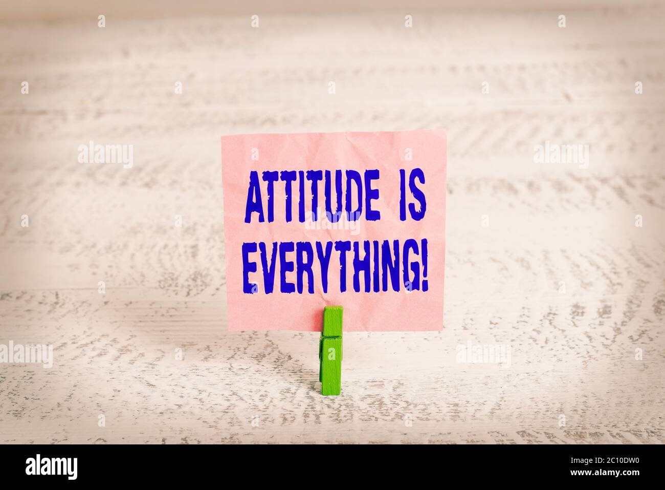 Handwriting text Attitude Is Everything. Conceptual photo Personal ...