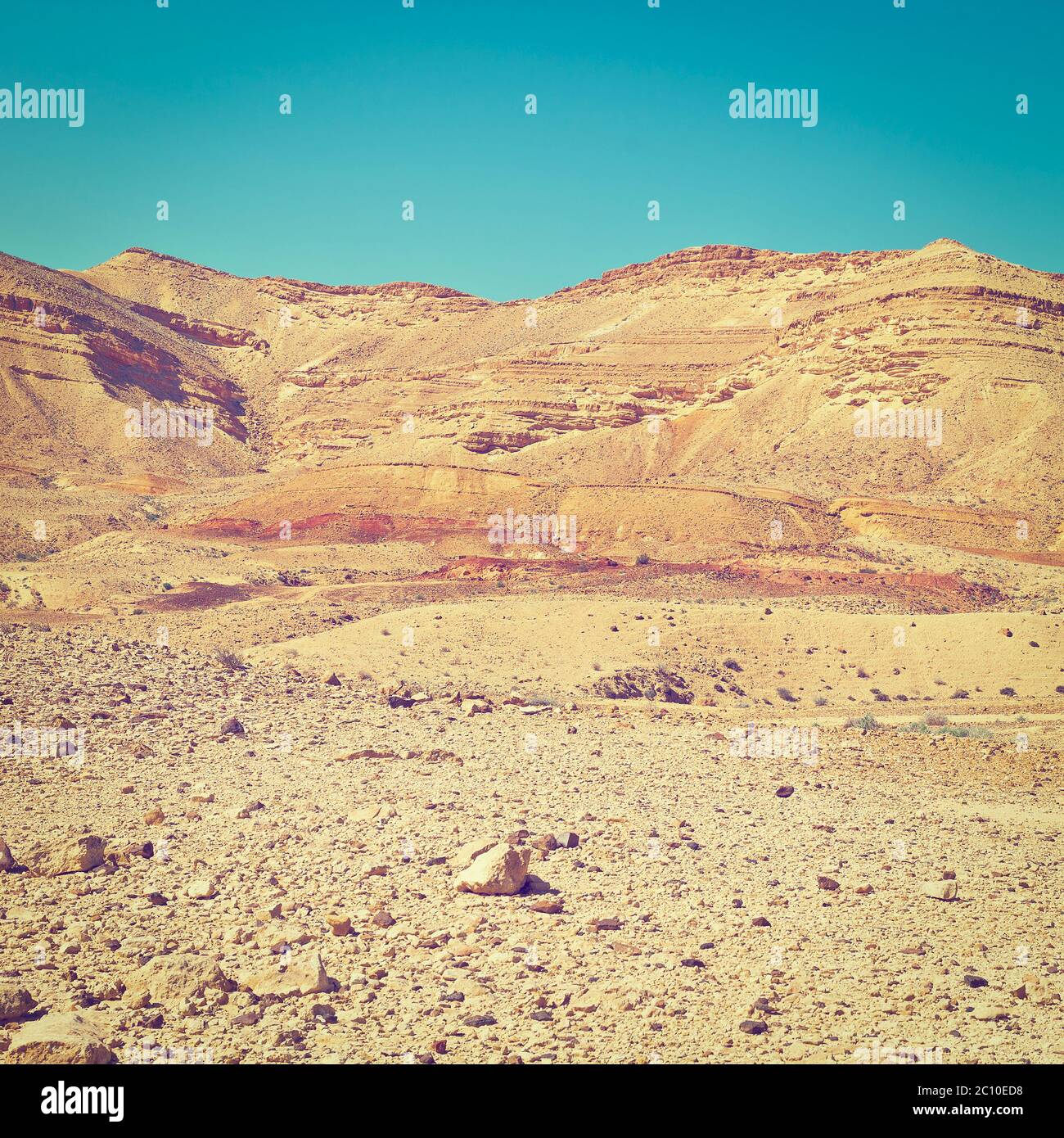 Desert in Israel Stock Photo - Alamy
