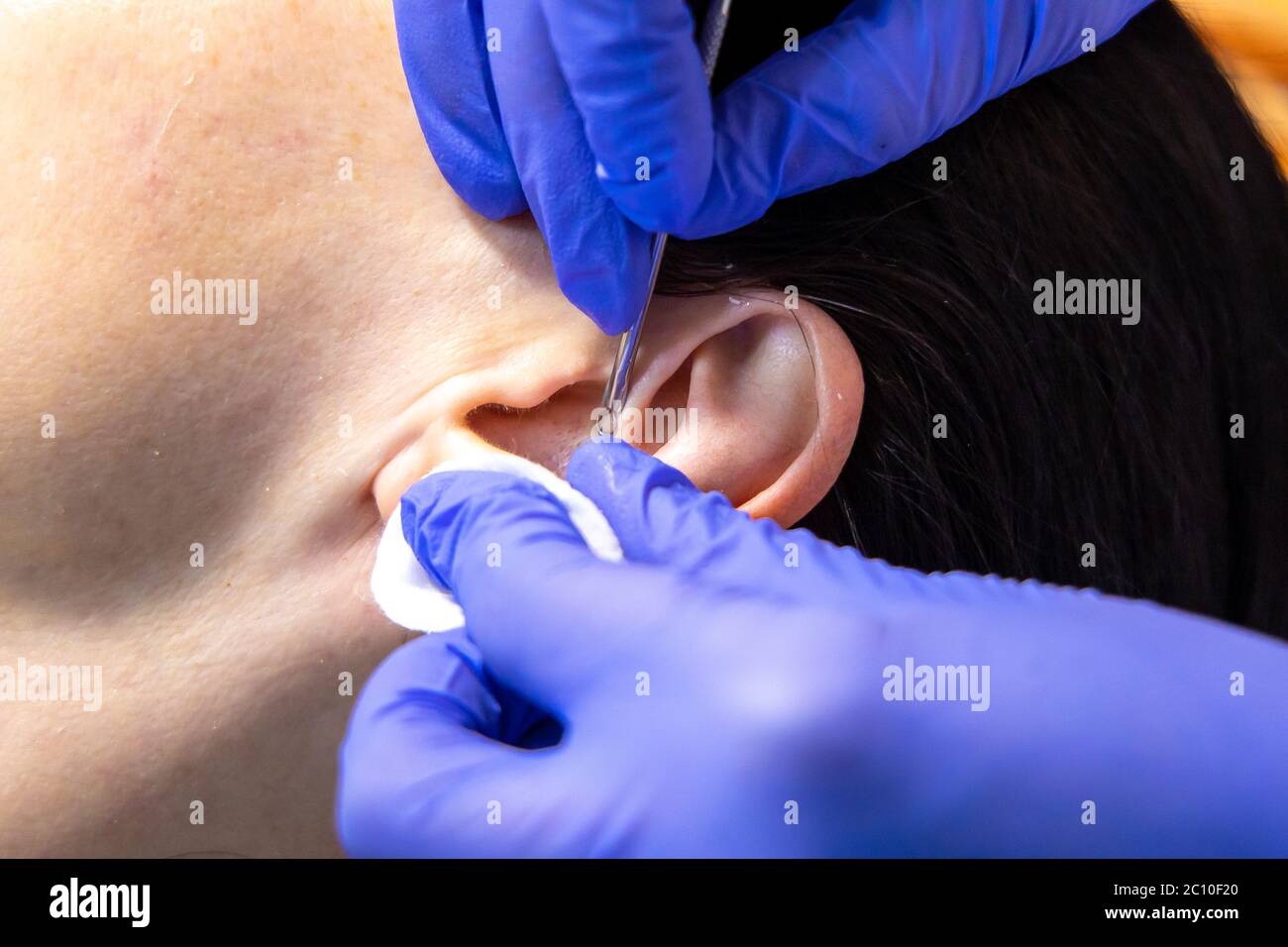 Hardware face cleaning procedure with special treatment Stock Photo - Alamy