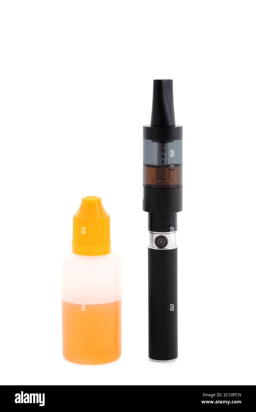 E-cigarette with liquid Stock Photo - Alamy