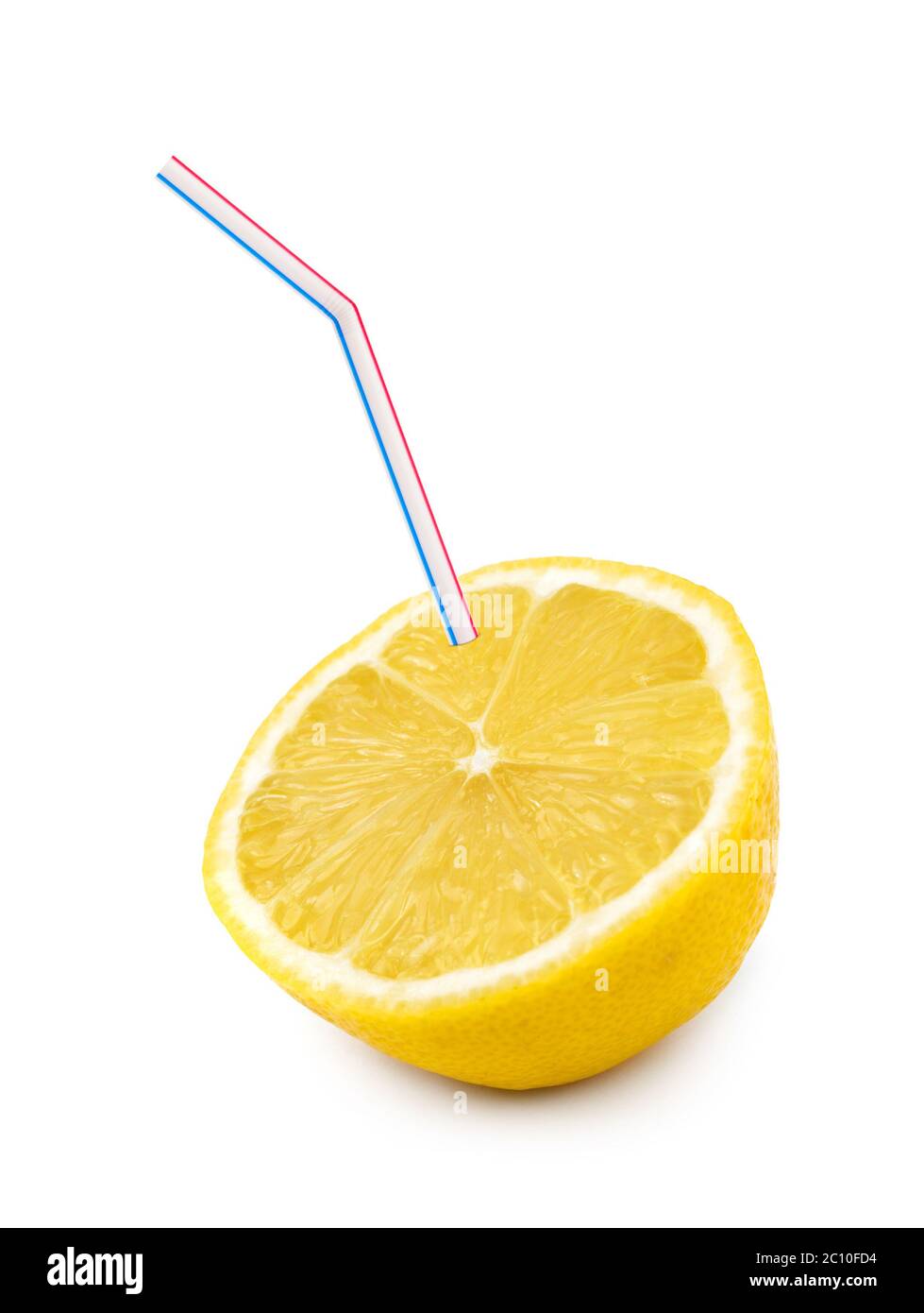 Lemon fruit and straw Stock Photo - Alamy