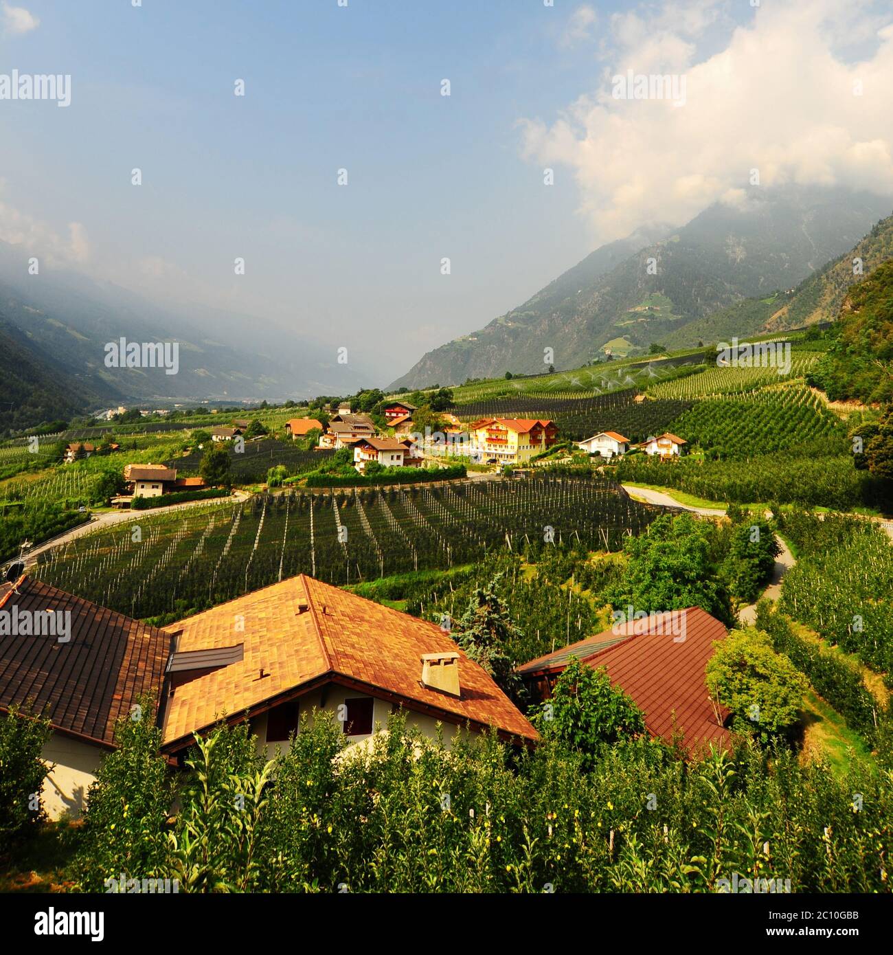 Sky roof italian alps hi-res stock photography and images - Alamy