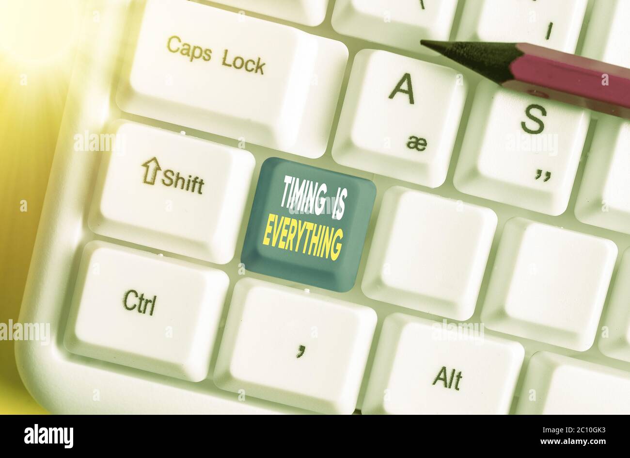 Conceptual hand writing showing Timing Is Everything. Concept meaning ...