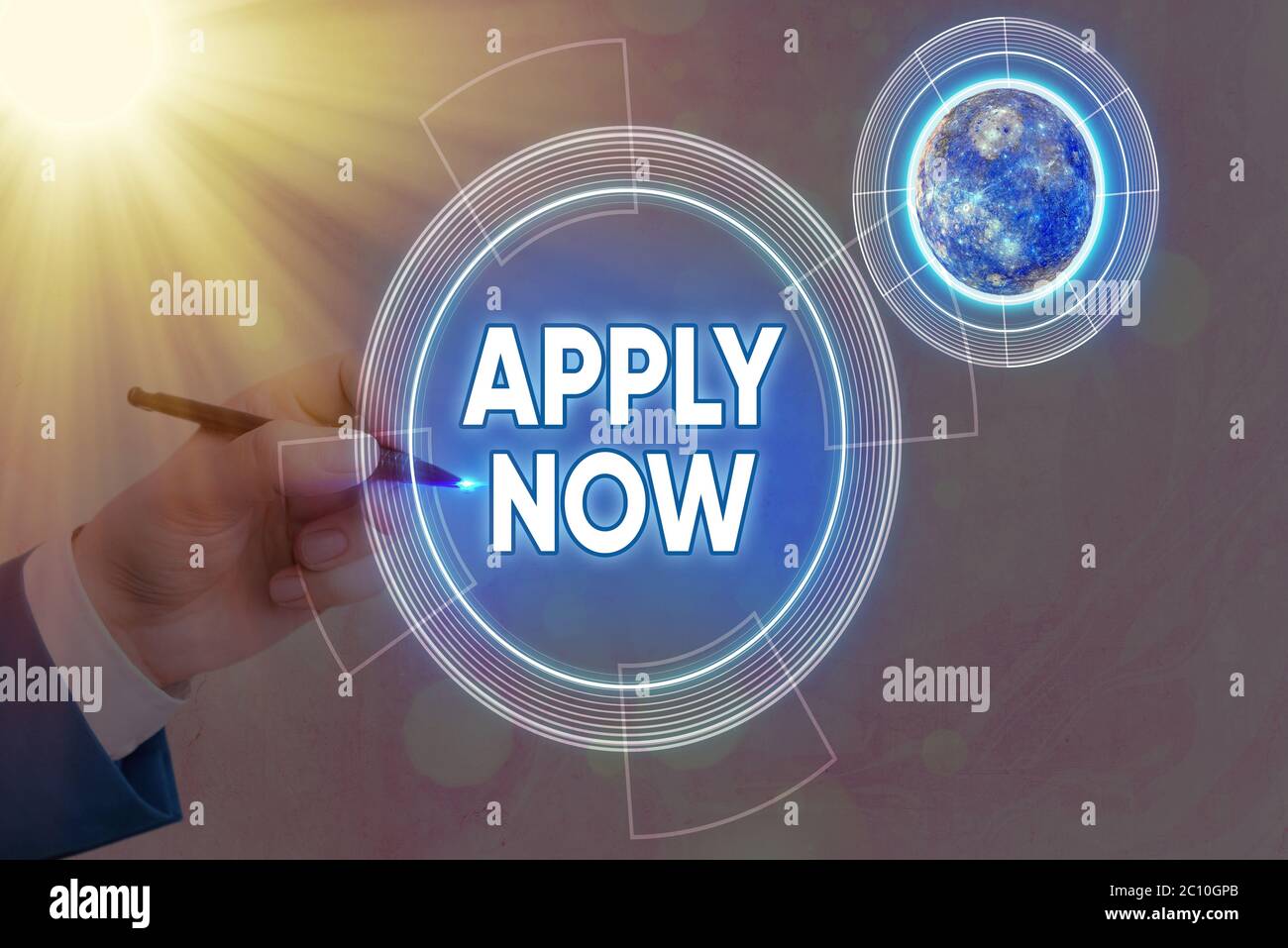 Conceptual hand writing showing Apply Now. Concept meaning urging ...