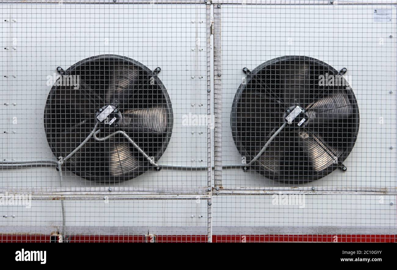 air ventilation systems on the wall Stock Photo - Alamy