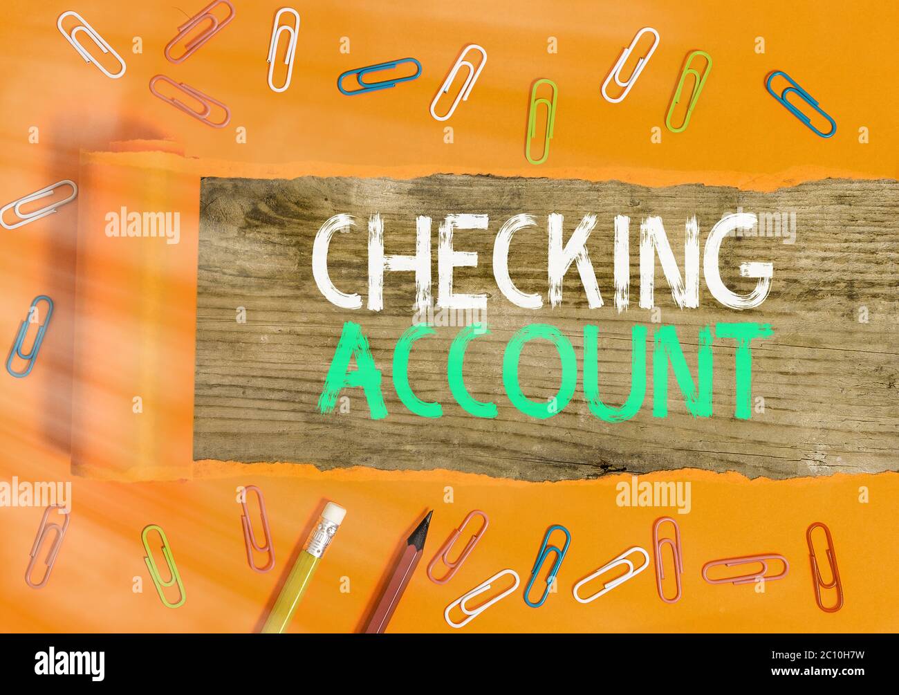 Conceptual hand writing showing Checking Account. Concept meaning ...