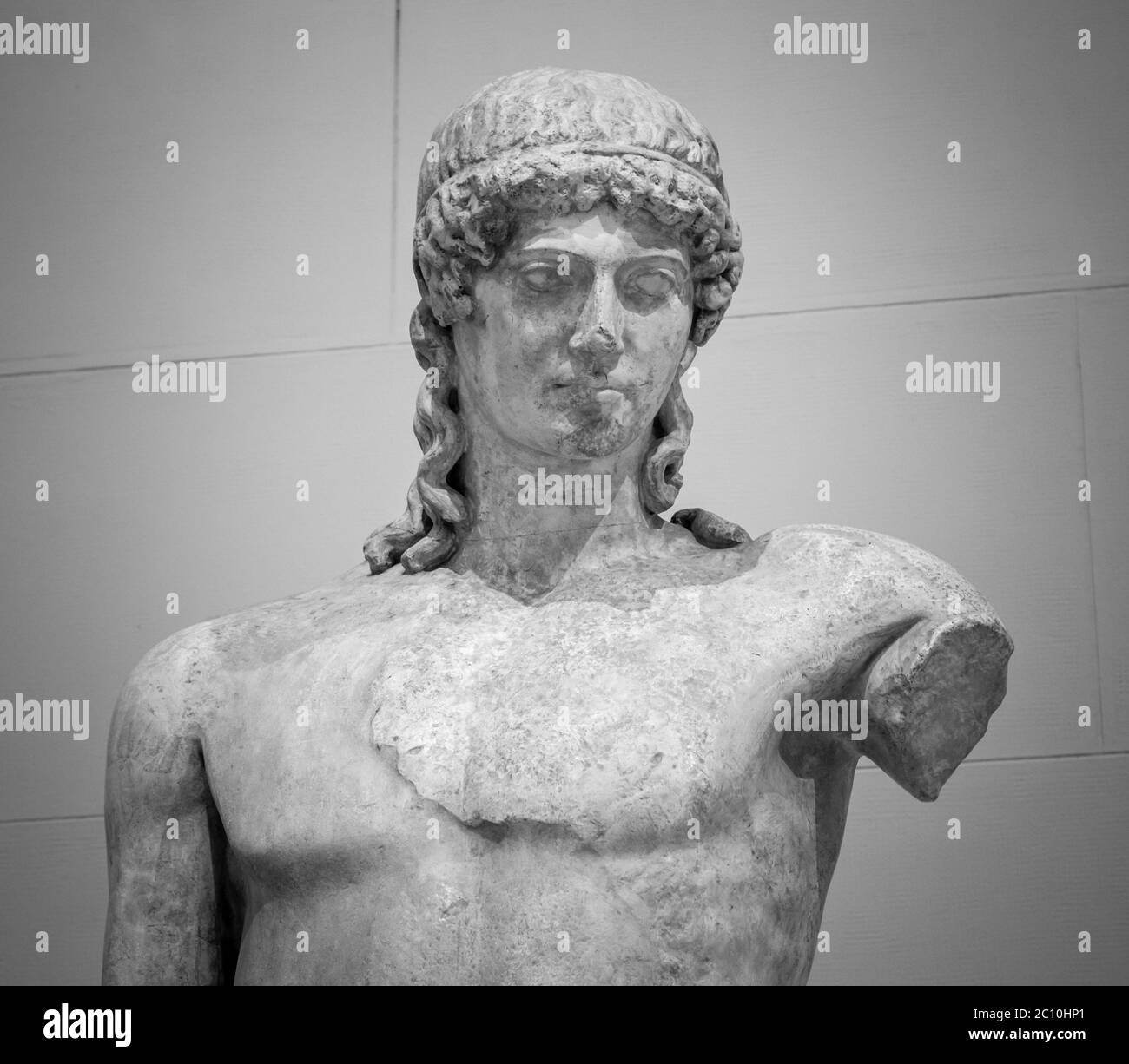 The ancient marble portrait bust Stock Photo - Alamy