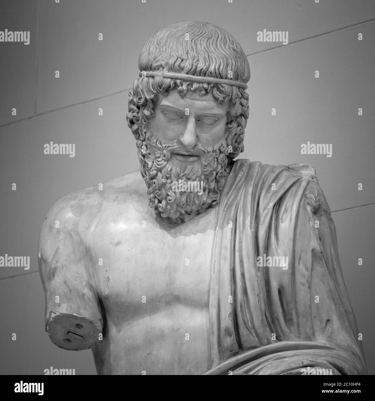 The ancient marble portrait bust Stock Photo - Alamy