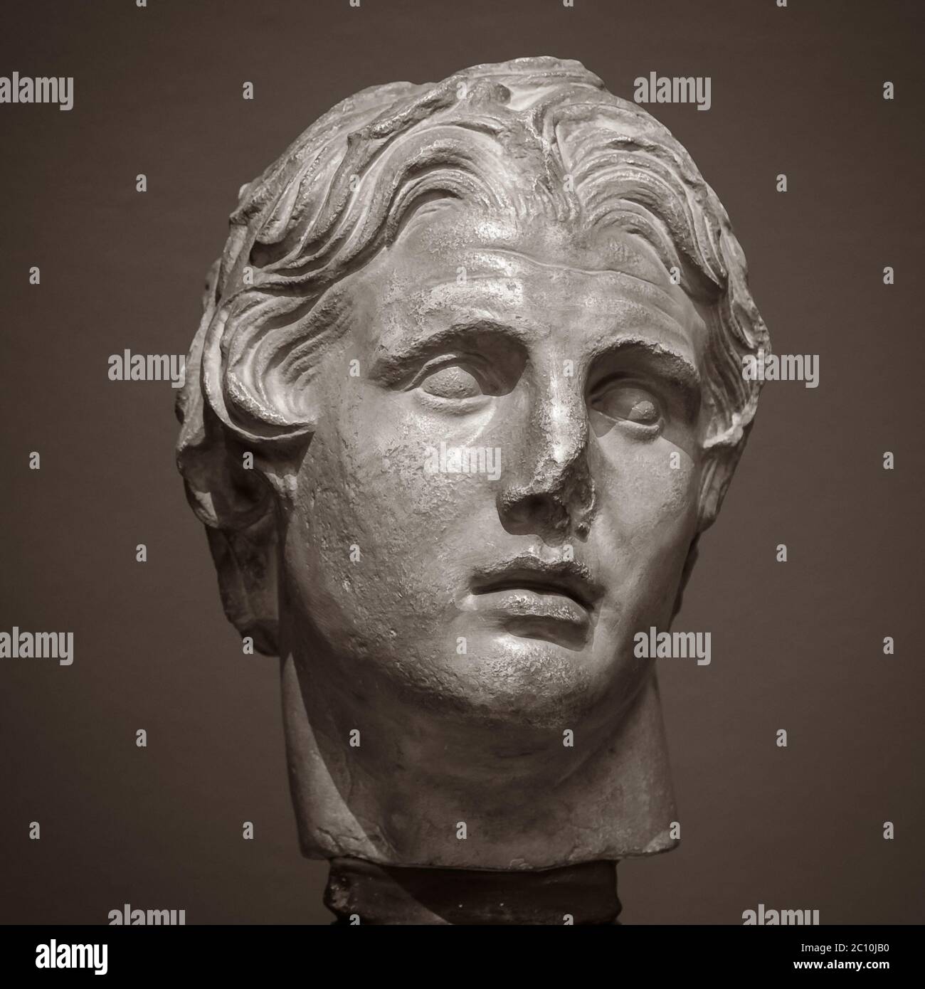 The ancient marble portrait bust Stock Photo - Alamy