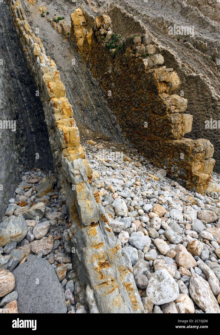 Portio beach hi-res stock photography and images - Alamy