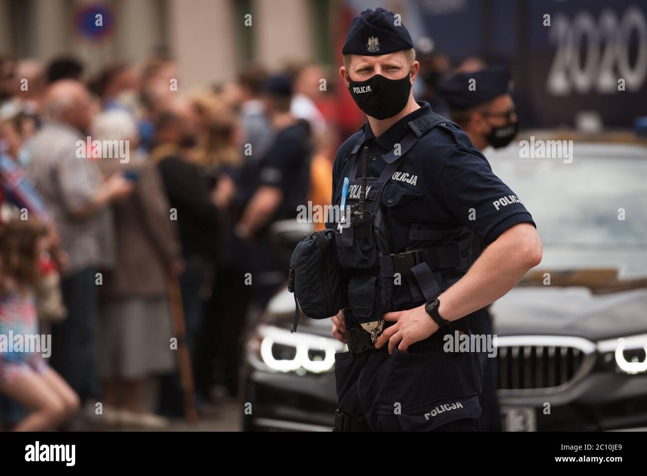 Policja polish police car hi-res stock photography and images - Alamy