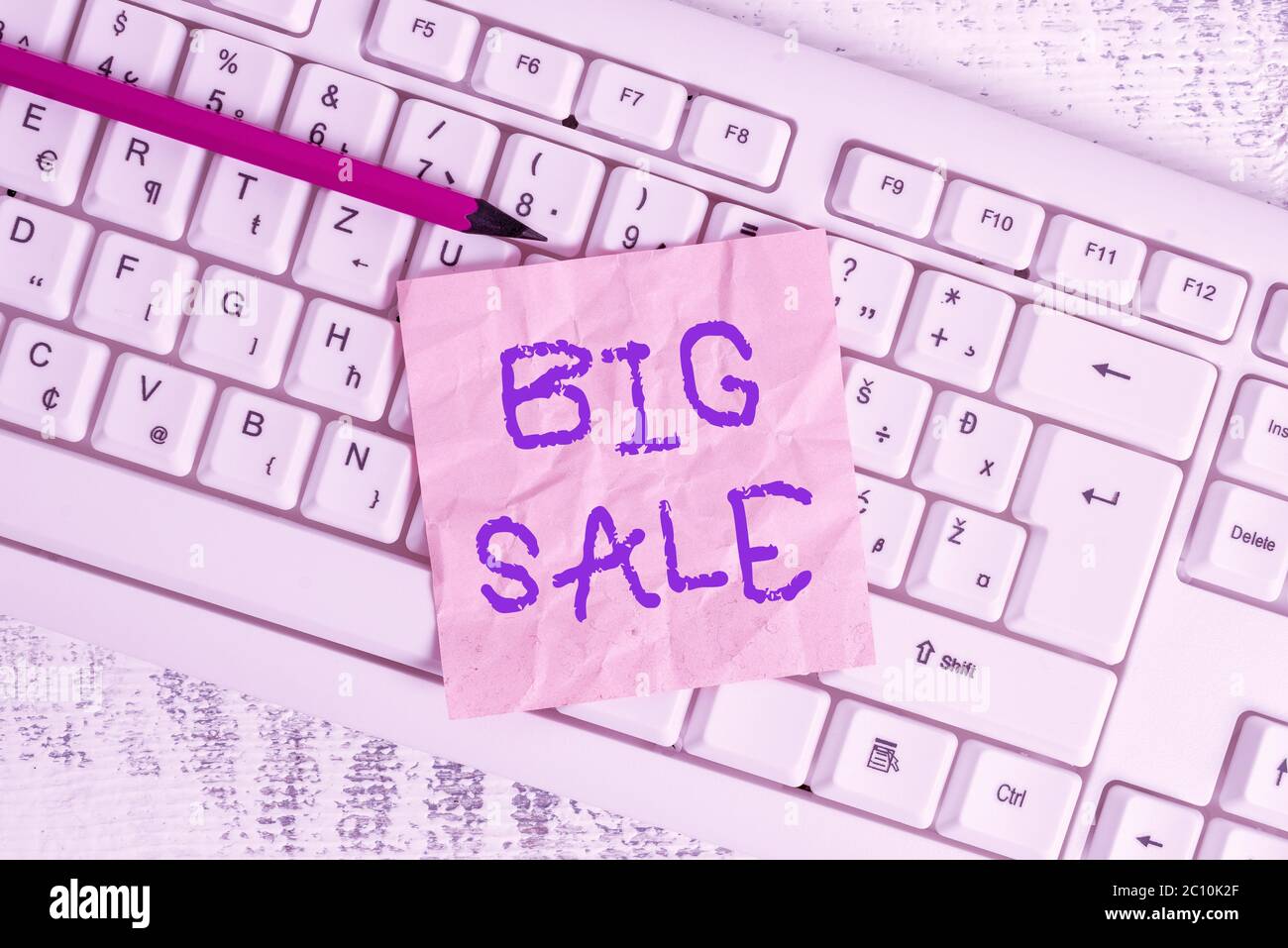 Handwriting text writing Big Sale. Conceptual photo massive commercial ...