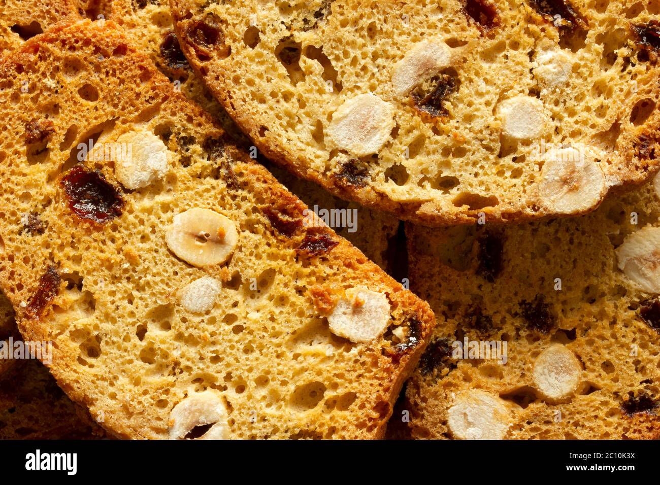 Crispy biscuits with fruit. Italian biscotti Stock Photo - Alamy