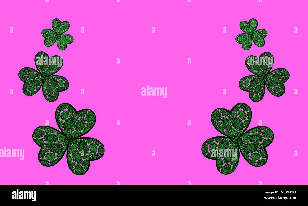 Three Leaf Clovers Stock Photo - Alamy