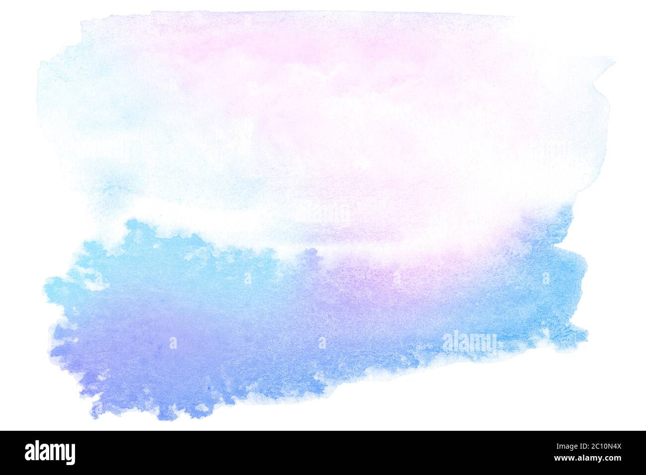 Multicolored watercolor stains in pastel colors with natural stains on ...
