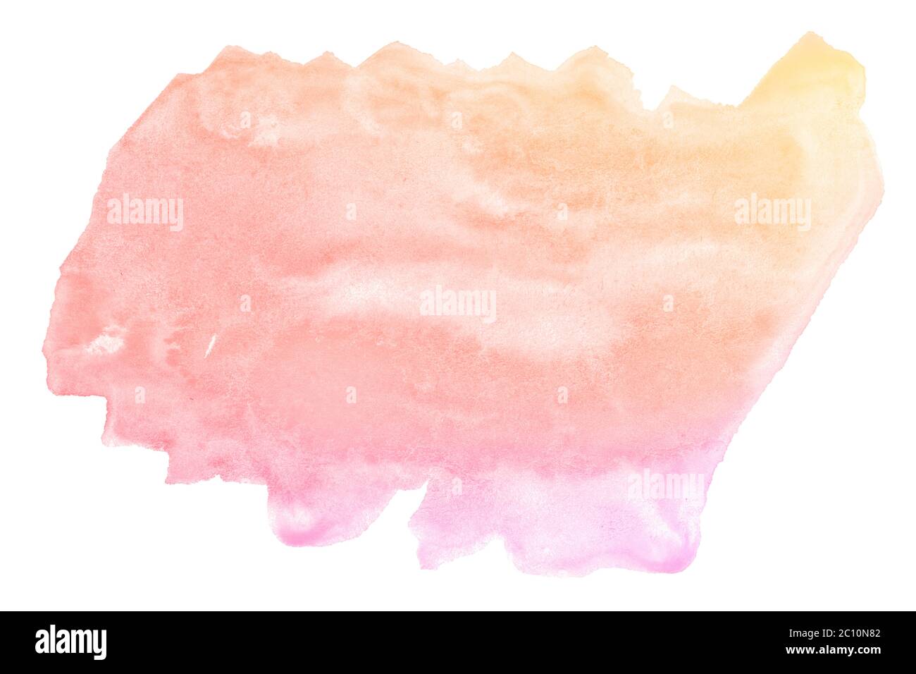 Multicolored watercolor stains in pastel colors with natural stains on ...