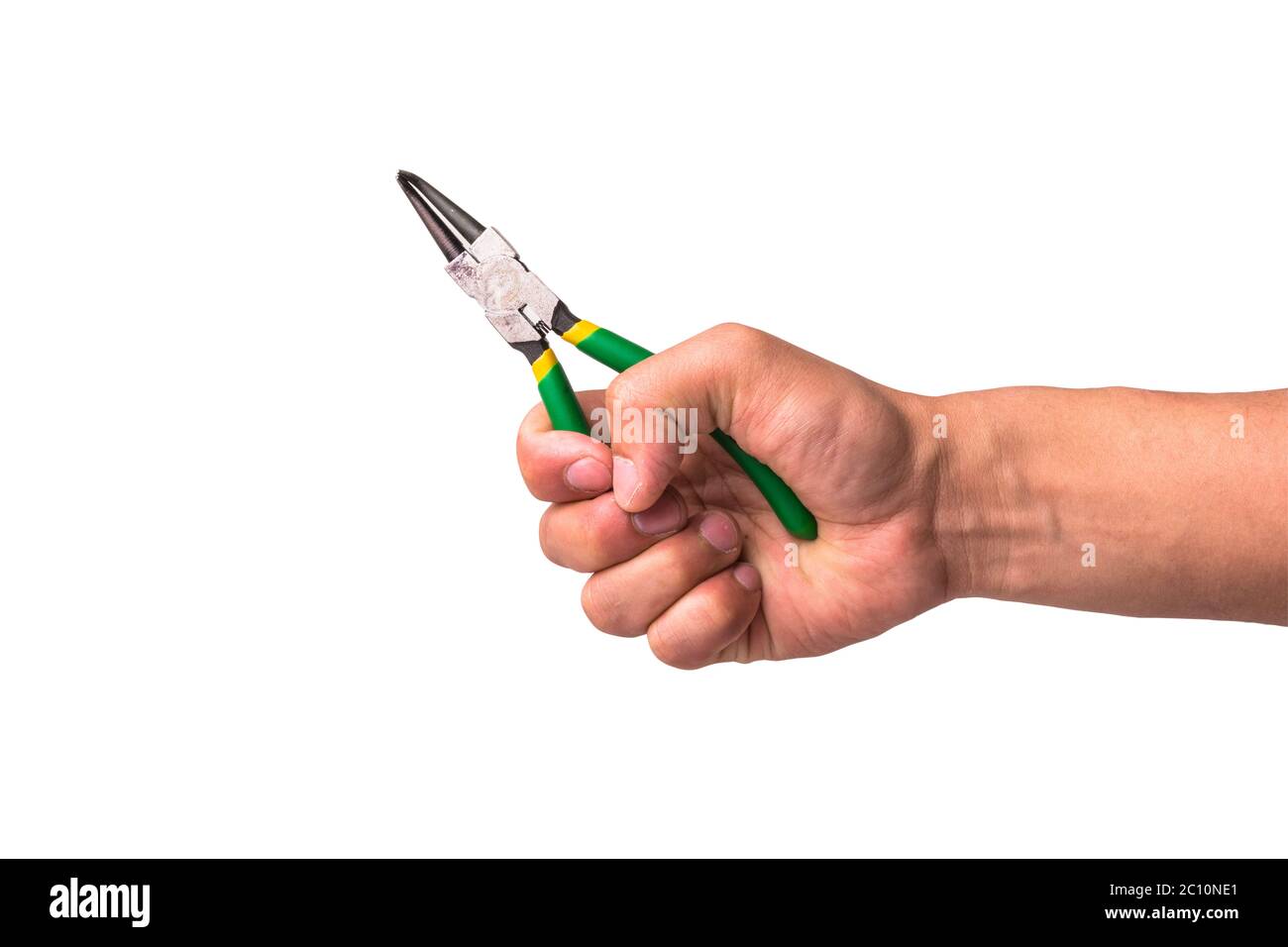 Hand hold pliers hi-res stock photography and images - Alamy