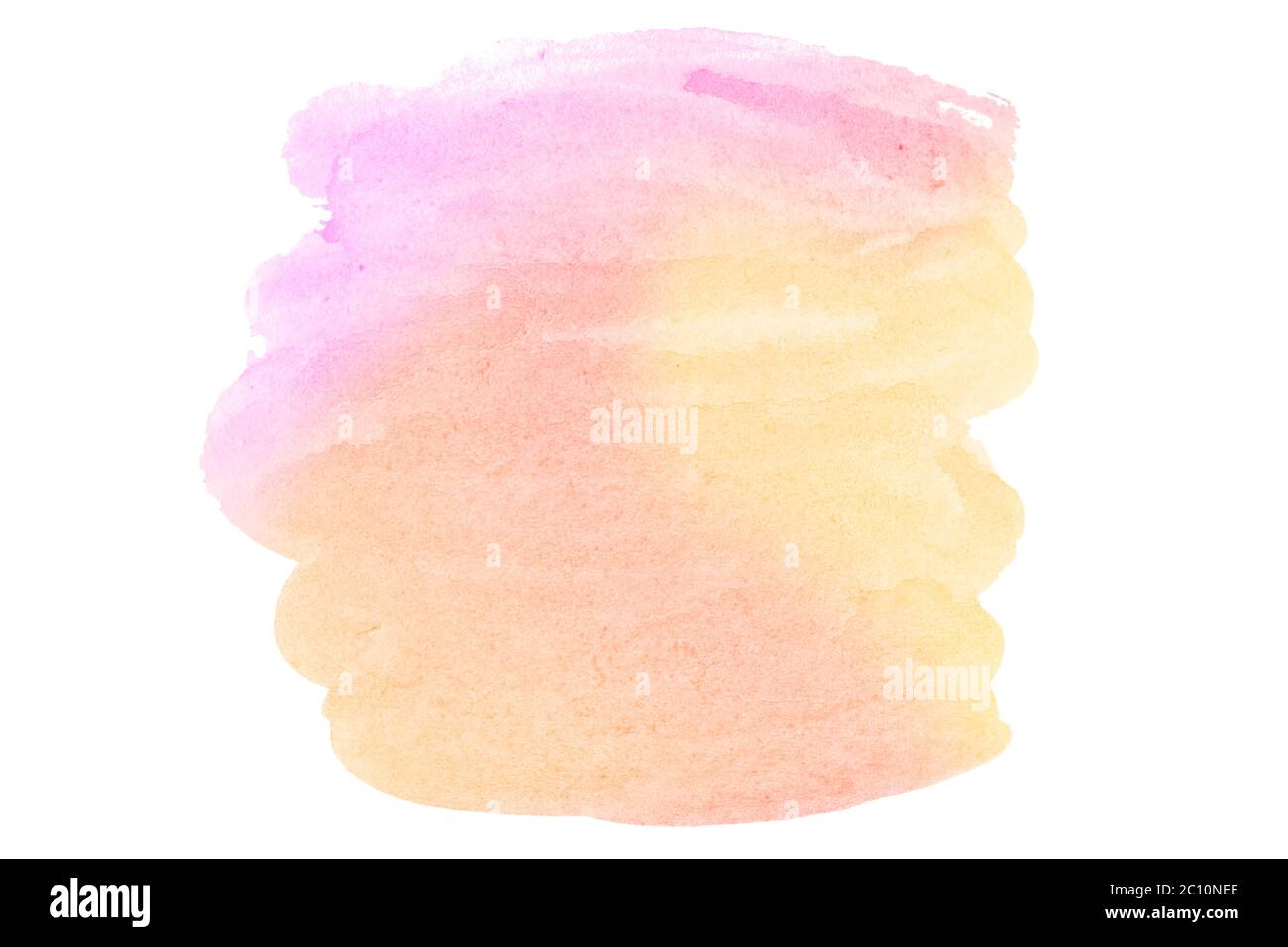 Multicolored watercolor stains in pastel colors with natural stains on ...